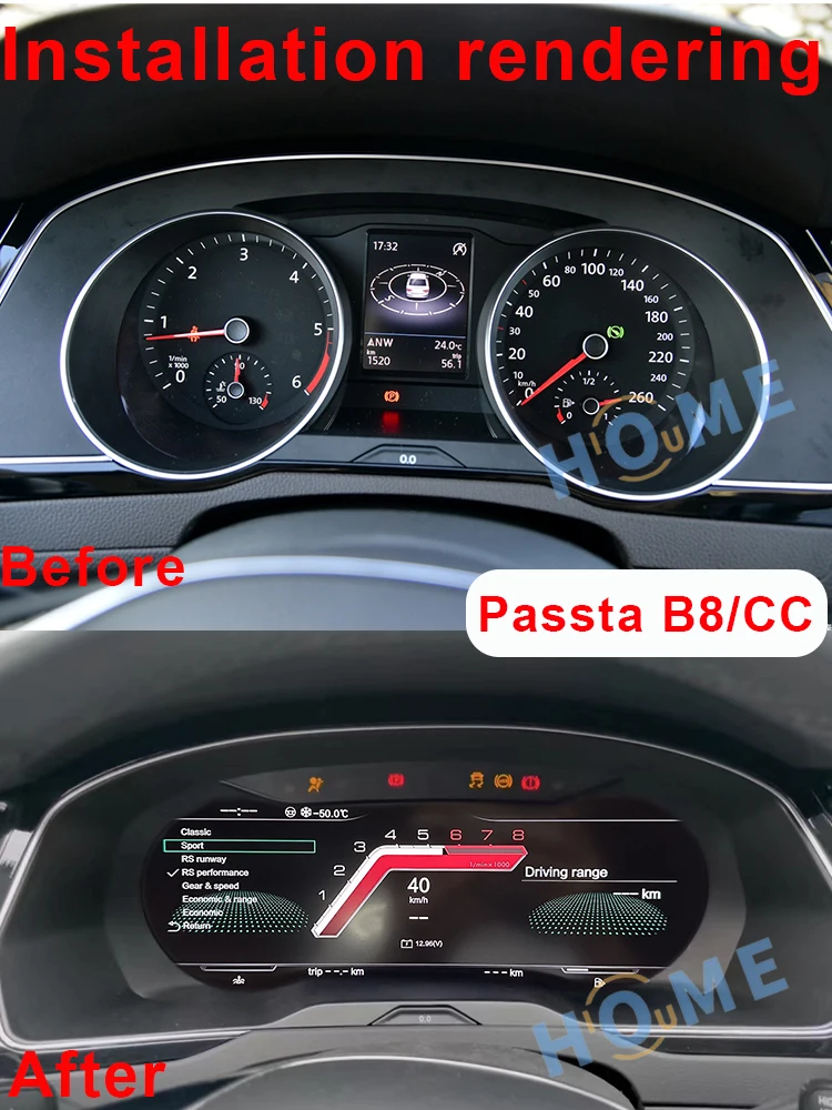 Vw Golf Mk7 Gti Speedometer Lcd Dashboard Panel - Oem | Wholesale