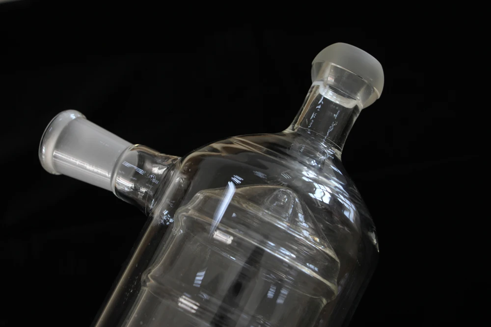 New Design Glass Dry Ice Cold Trap 2l With Male Joints 24/40 And ...