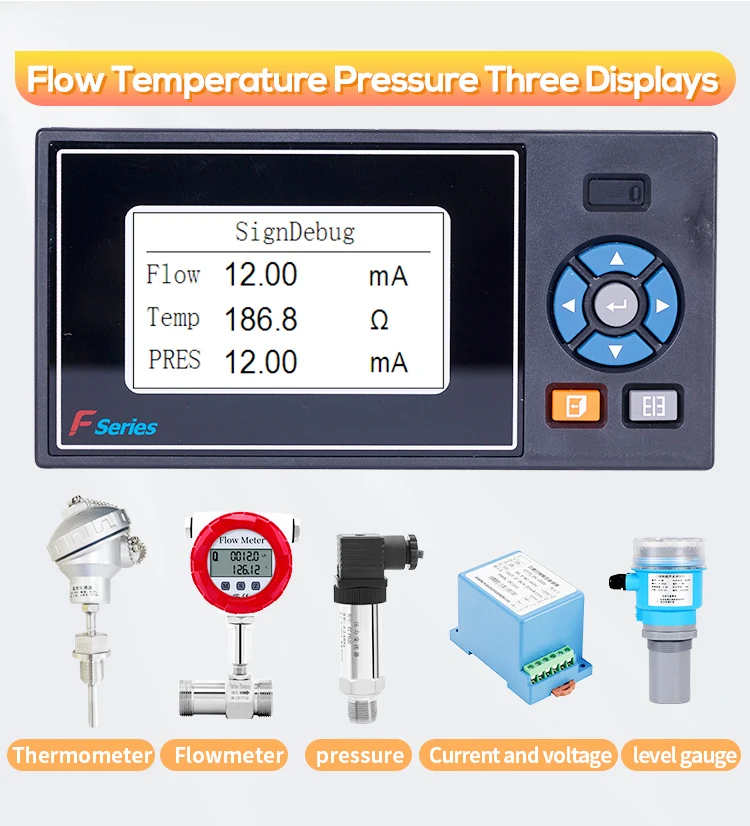 Flow Totalizer with RS485 Output - 220V AC 50hz Meter