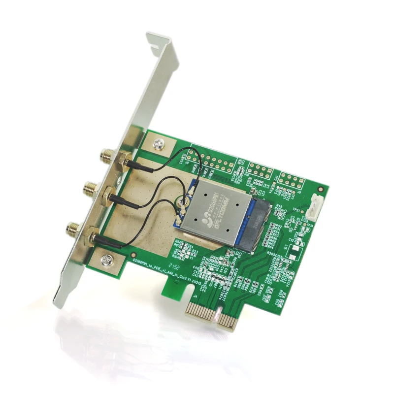 Pcie Wifi 6e Card Bt5.2 Ax 3000 Mbps Qca206x Pci-e Wireless Wifi ...