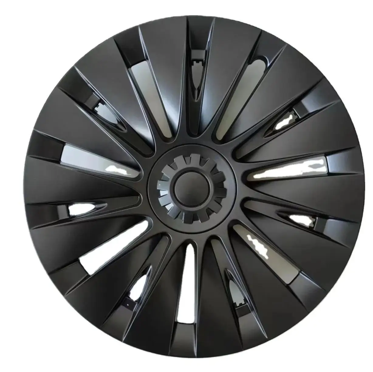 For Tesla Model Y Full Edge Hub Cover - 19 Inch 14 Spoke G Style ...