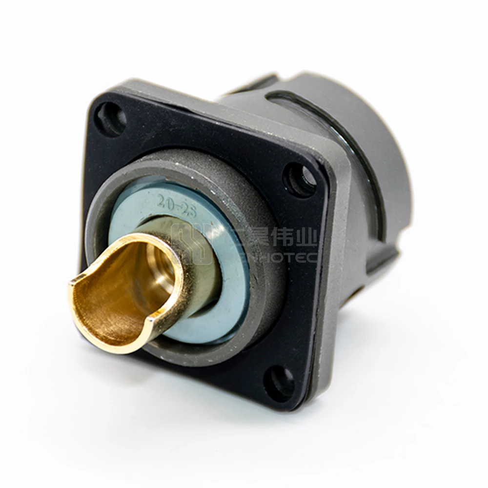 Ms3102a20-2s Mil Female Connector Single Solder Contact Glod Plated ...