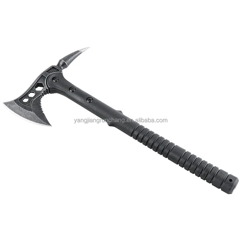 Tactical Tomahawk with Spike Nylon Fiber Handle Outdoor Survival ...