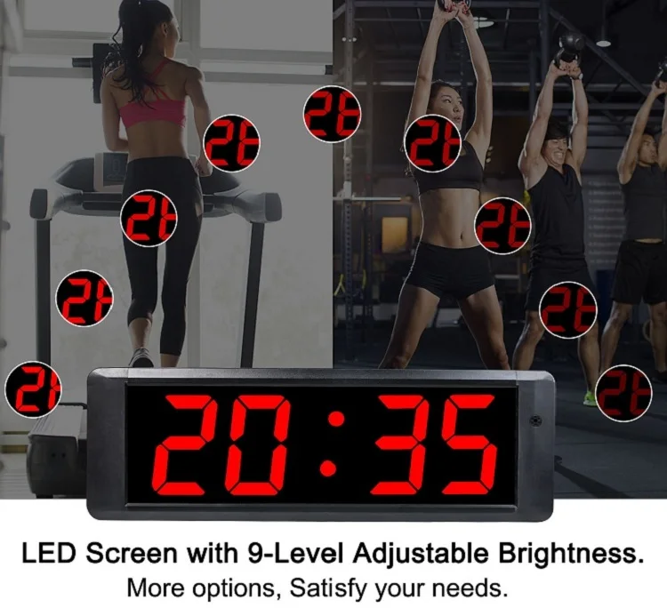 Jhering 7 Segment Light Panel LED Digital Timer - 4 Digits