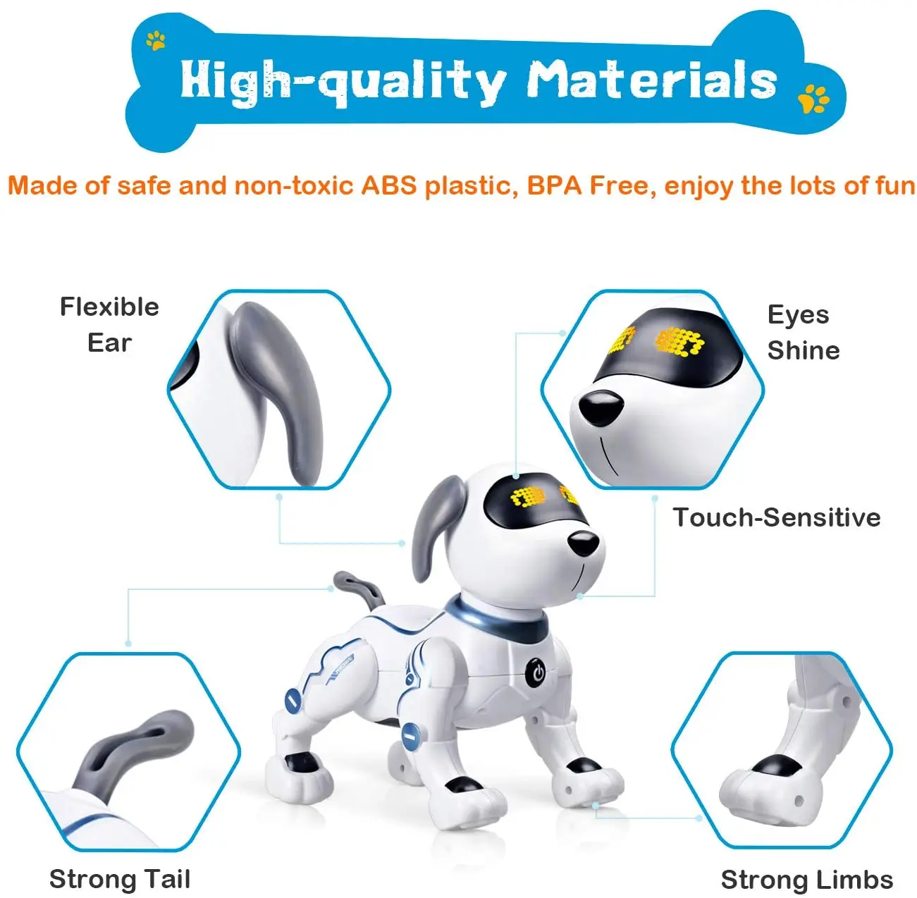 Smart RC Dancing Robot Dog - Perfect Gift for Kids