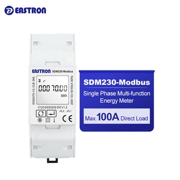 Eastron Sdm230-modbus Single Phase 2 Pulse Output Rs485 Modbus ...