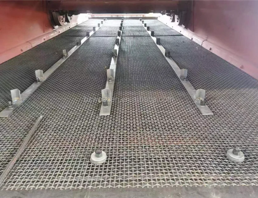 Premium Manganese Steel Woven Screen - Anti-Corrosion, Wear-Resistant ...