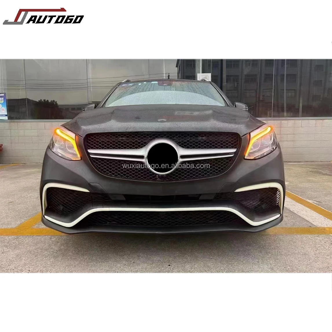 AMG Style Bodykit for Mercedes Benz ML166 W166 - Upgrade to GLE63 with ...