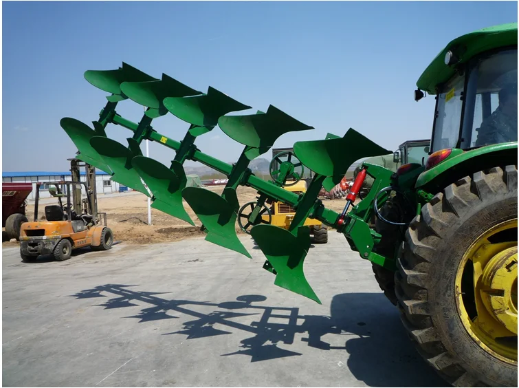 Agricultural Farm Tractor Mounted Implement Hydraulic Furrow Plough ...
