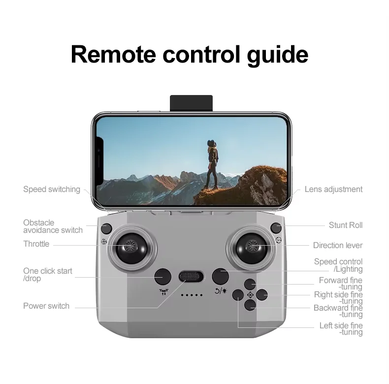 Wholesale KY102 Mini FPV Obstacle Avoidance Drone - 4K HD