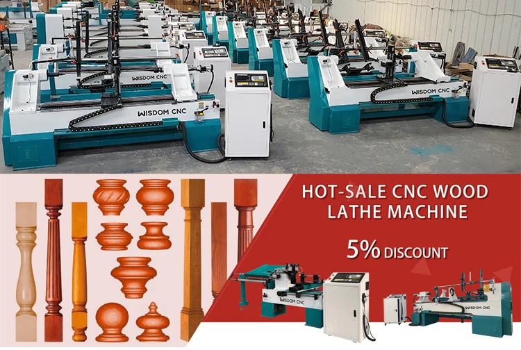 WISDOM CNC Four Axis Cnc Billiard Cue Pool Cue Making Wood Turning ...