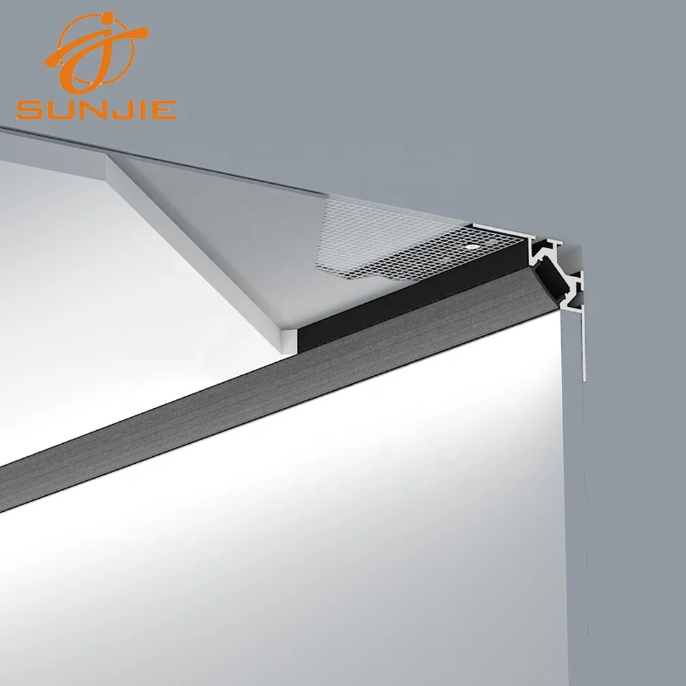 Trimless Recessed LED Profile for Drywall - Sunjie Tech