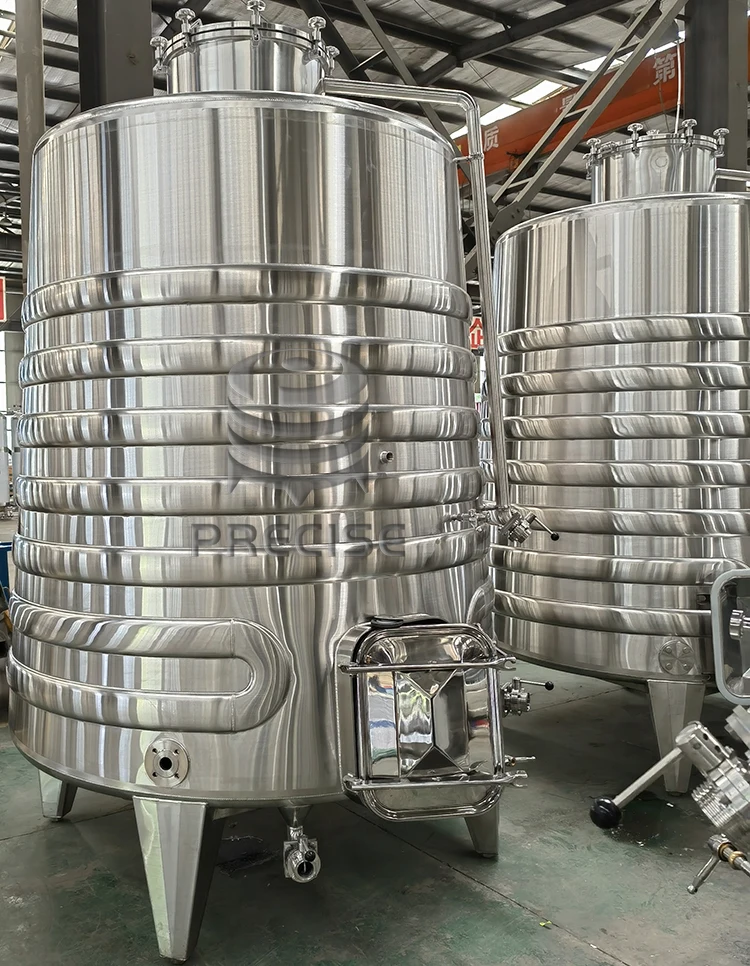 Conical Fermentation Tank With Temperature Control For Wine Making ...