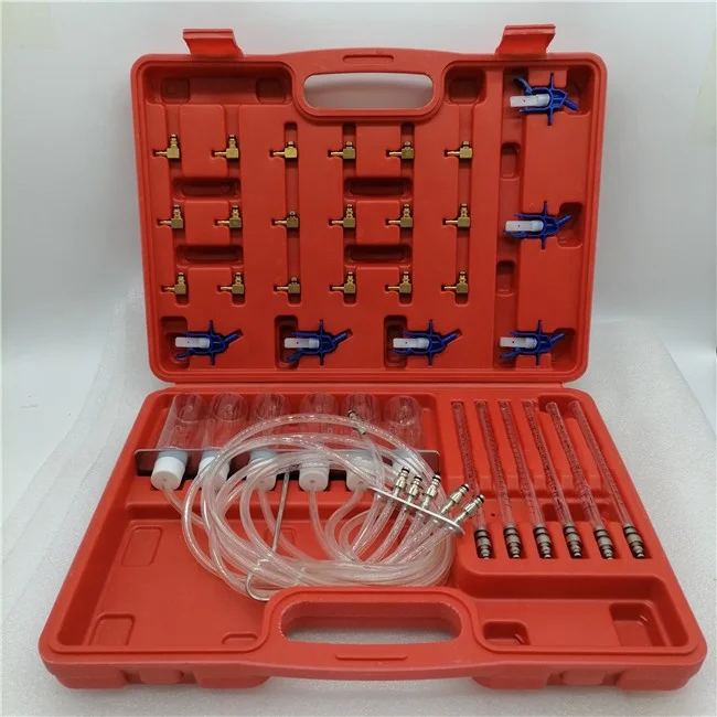 Injector Flow Test Kit Fuel Injectors Tester Oil Return Detection Tool ...