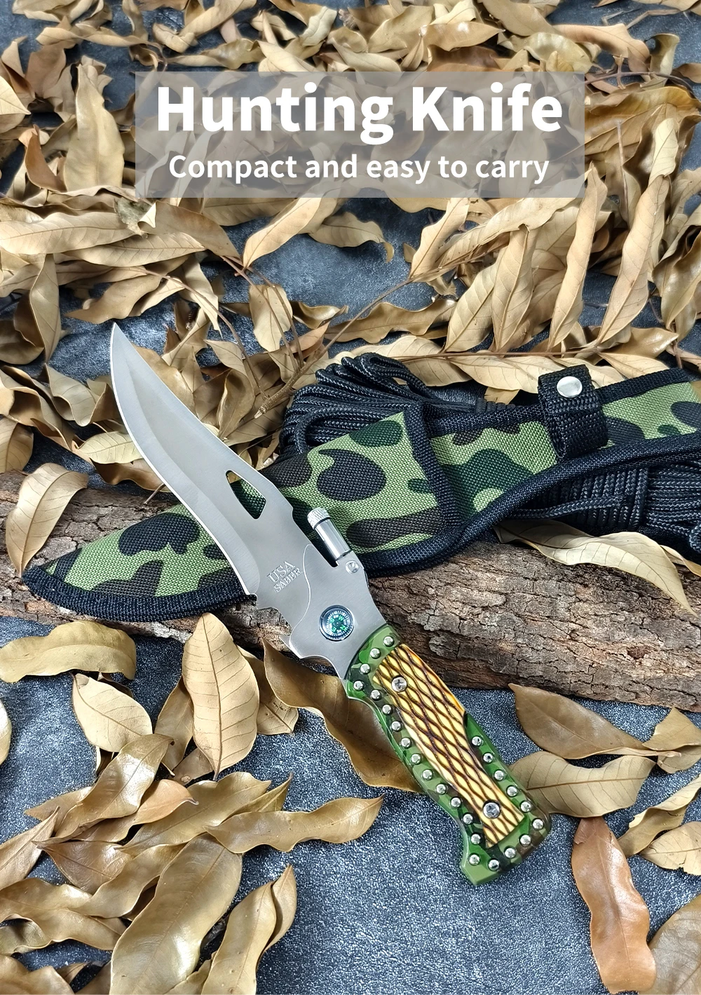 High Quality Brazil Hunting Knives - Fixed Blade Survival Tools