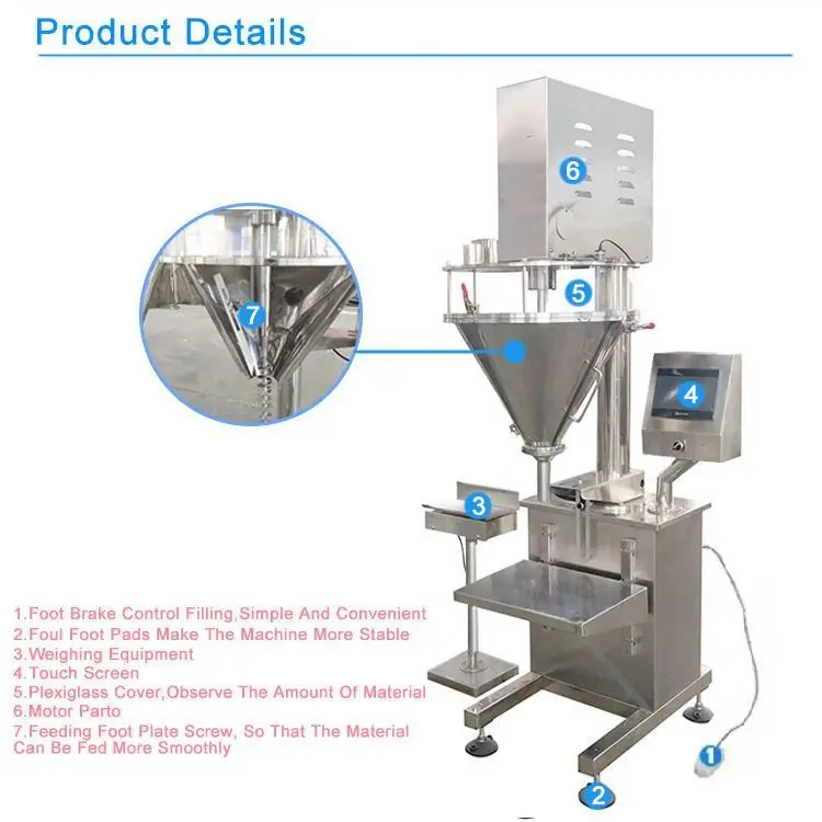 Alibaba.com: Open Hopper 300g-5kg Semi Automatic Milk Spice Powder ...