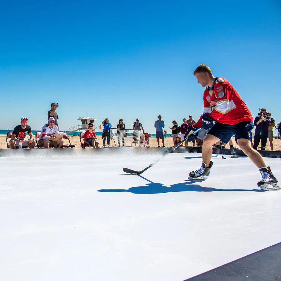 UHMW-PE Synthetic Ice Rink Panels - Smooth Glide Experience