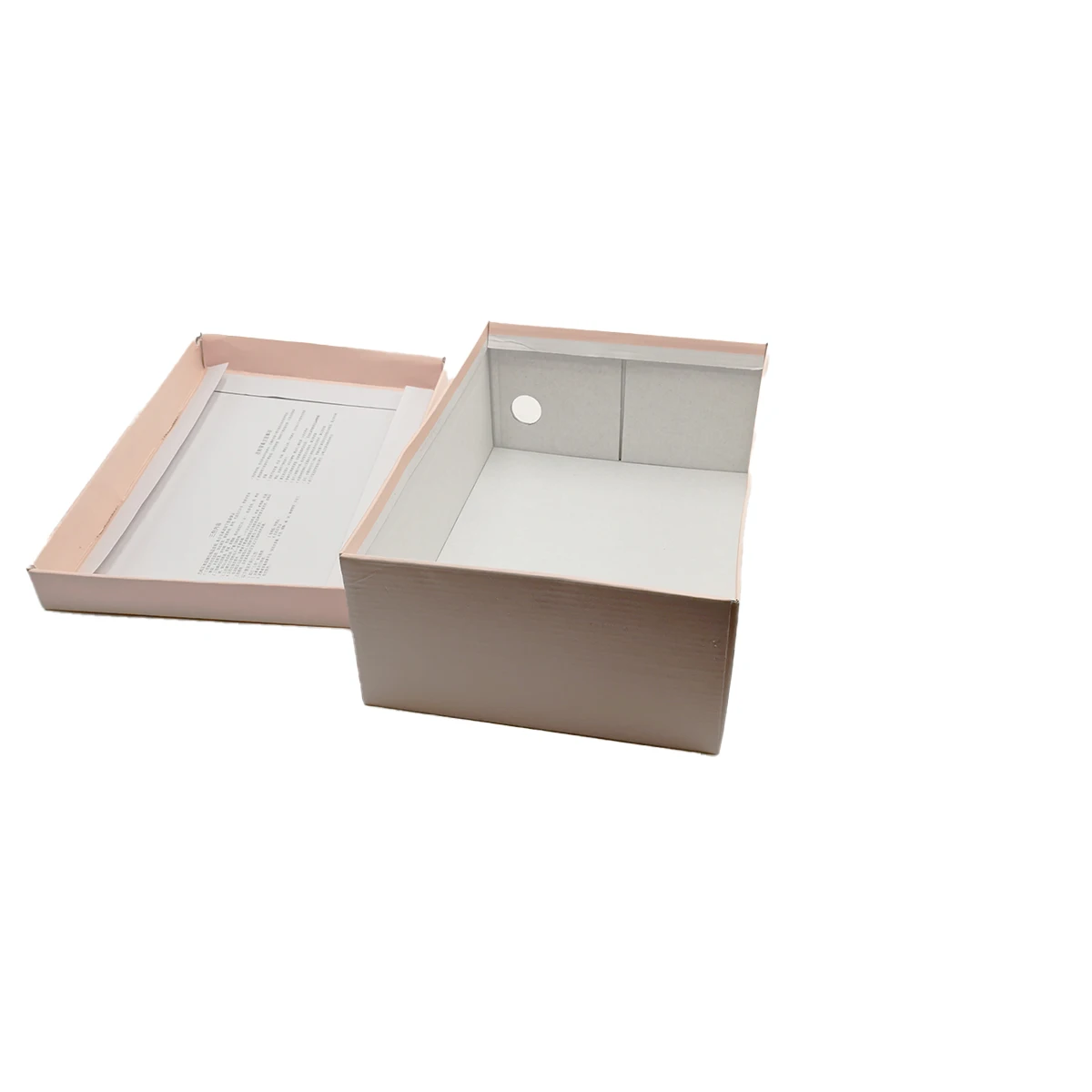 Custom Corrugated Box With Handle Logo Luxury Shoes Boxes Packaging ...