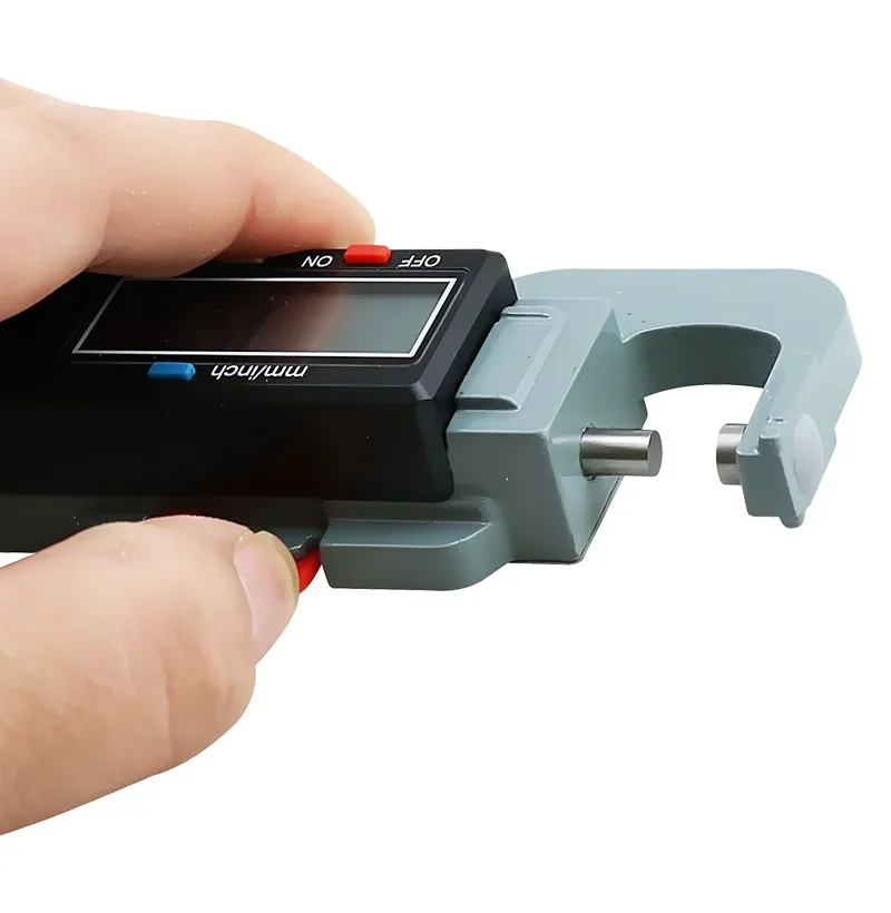 Precise Digital Thickness Gauge Meter Tester Micrometer Lateral For ...