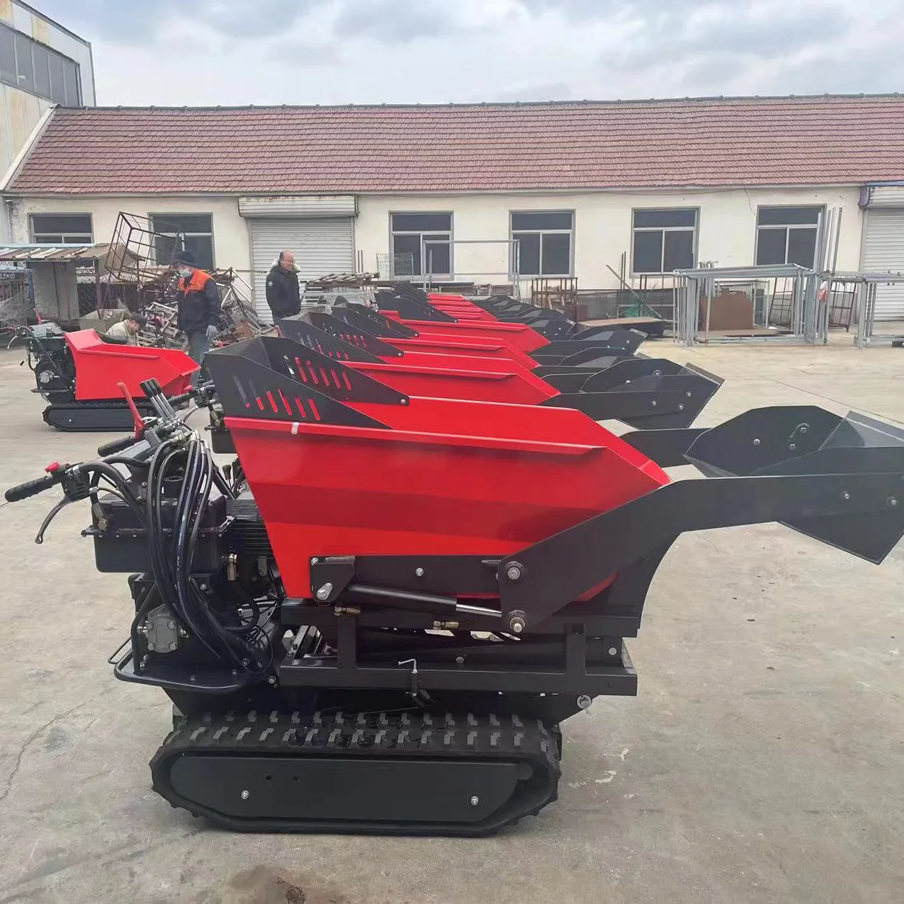 Loading Mini Dumper 800kg Tracked Loader For Manufacturing Plants - Buy ...