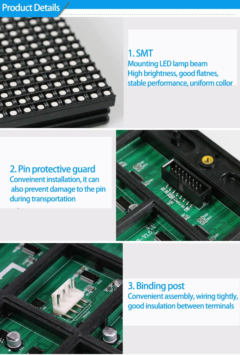 Outdoor Street Lighting Pole Vertical Digital Signage Signs P4 P5 P6 ...