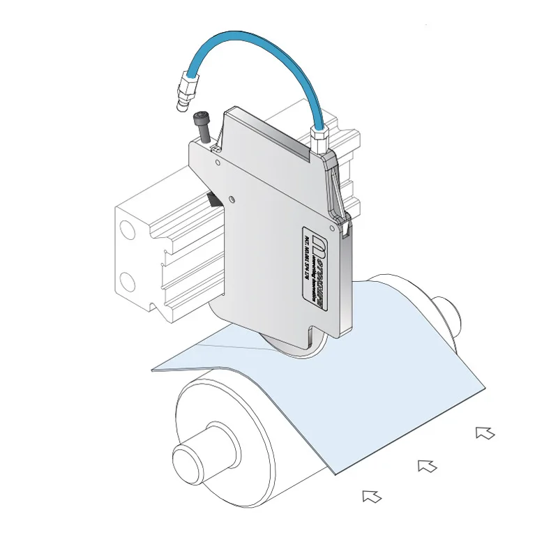 Circular Pneumatic Air Slitter Blade Holders With Circular Slitter ...