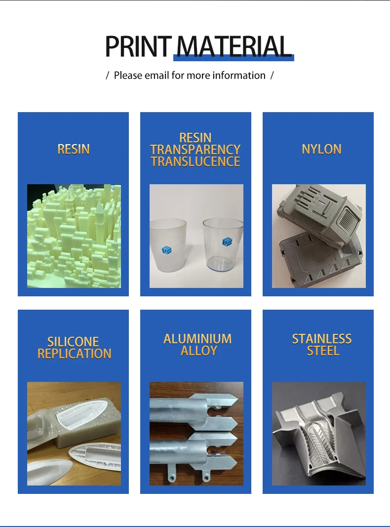 High Quality SLA Big Model 3D Print - Custom Large 3D Print