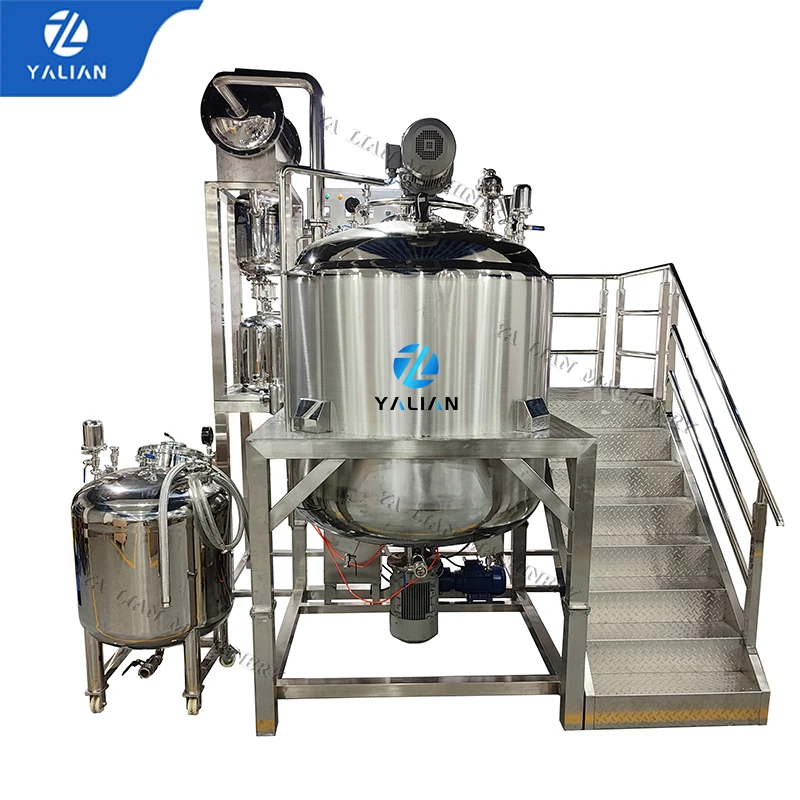 Olive Oil Horizontal Laboratory Homogenizervacuum Homogenizeremulsifier ...