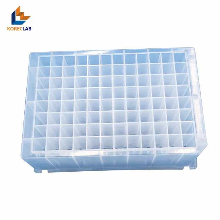 Laboratory Consumable V-bottom 96 Square Deep-well Plates For ...