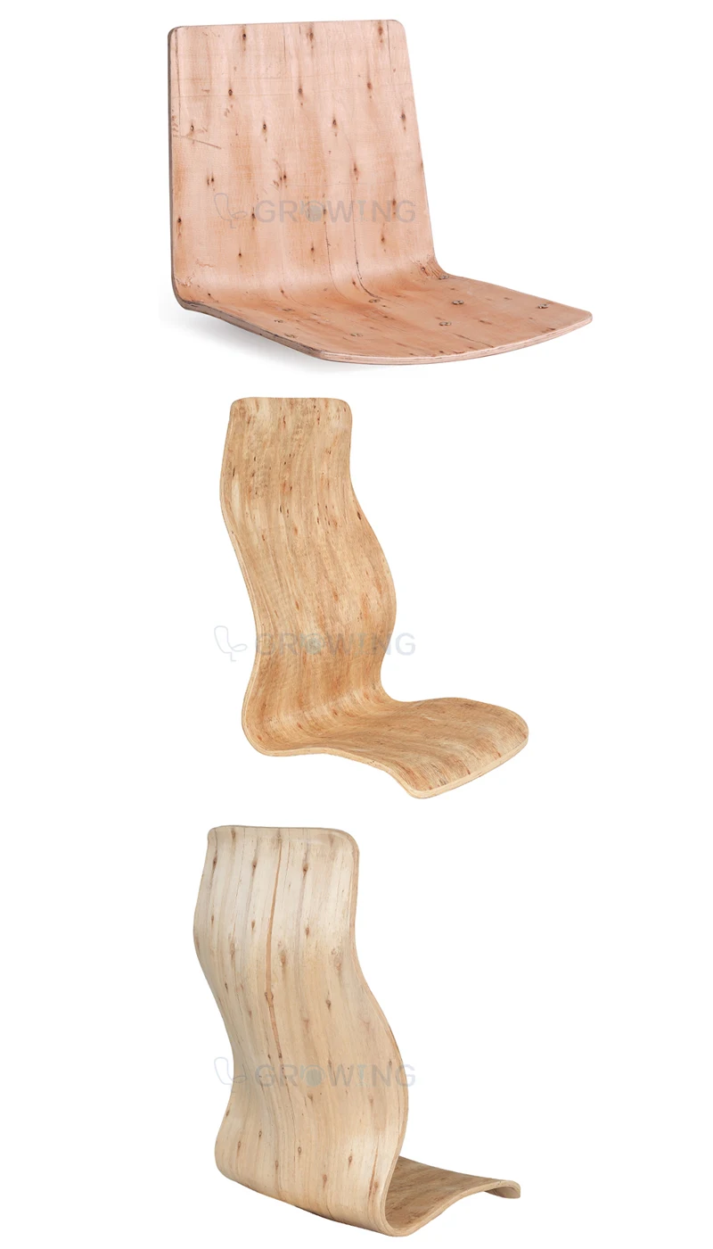 Customized Birch Chair Bent Plywood - Unfinished Frame