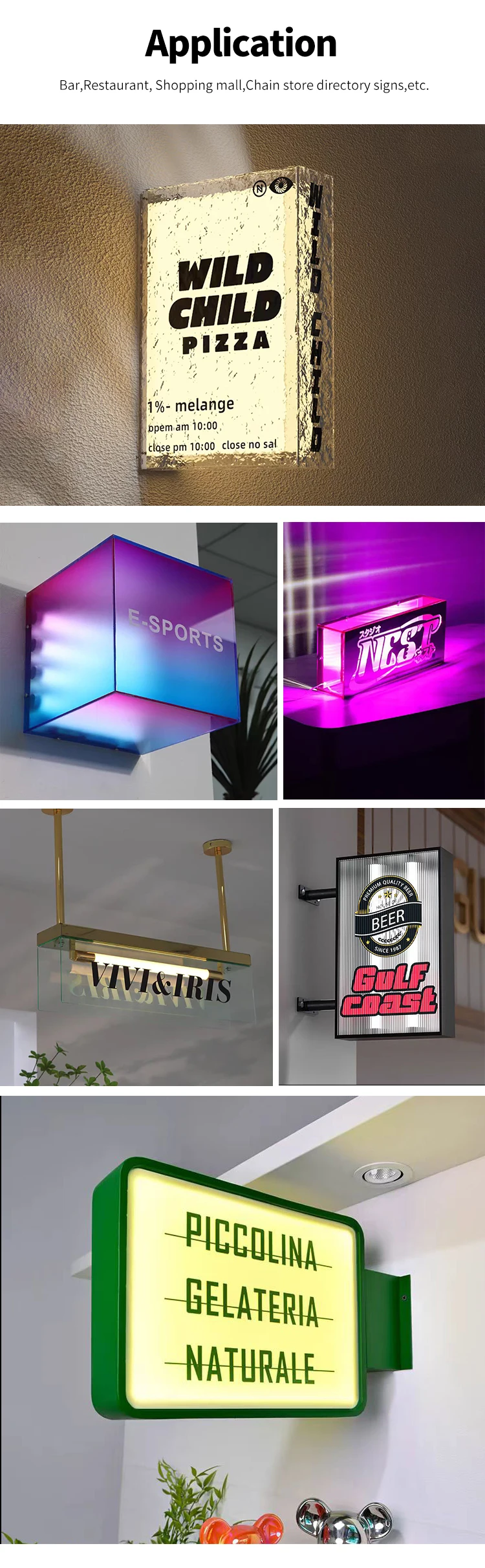 Custom Store Pharmacy Cross Led Logo Sign Double Sided Outdoor ...