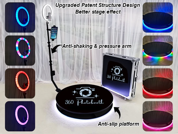 Plataforma 360 Degree Slow Motion Video Booth 369 Camera Rotating ...