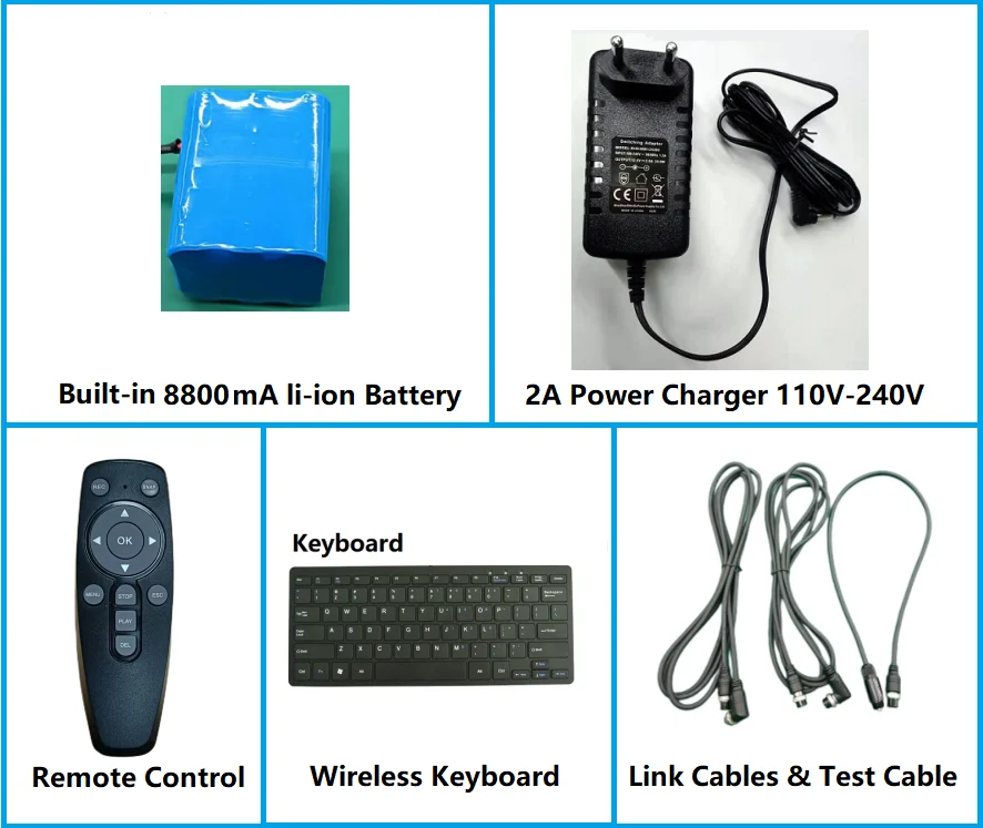Vicam 360 Rodation Sewer Pipe Inspection Camera - 60m-150m Depth