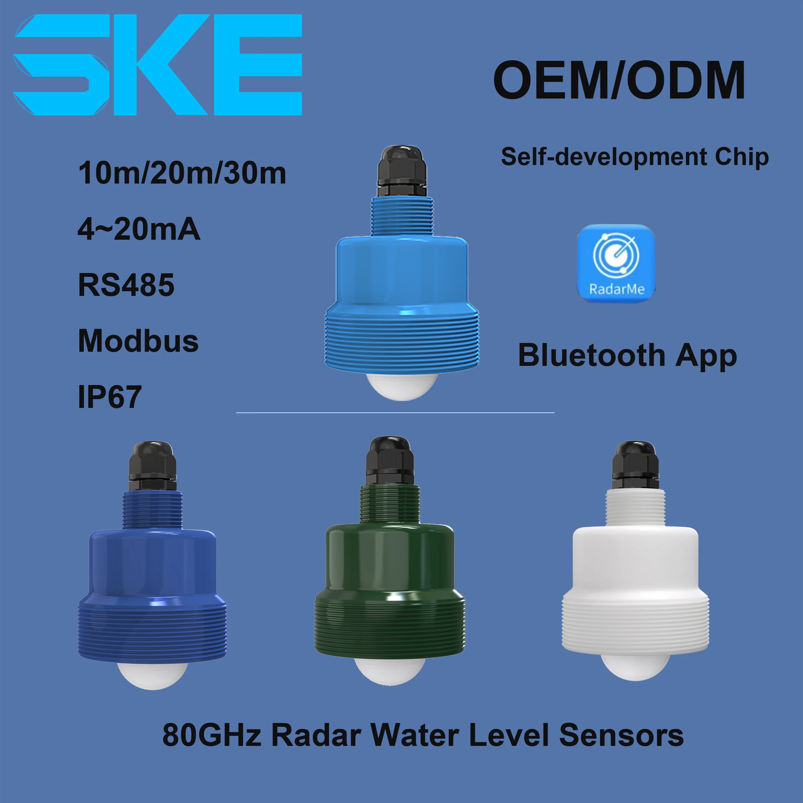 80ghz Radar Water Level Sensor - Precision & Reliability