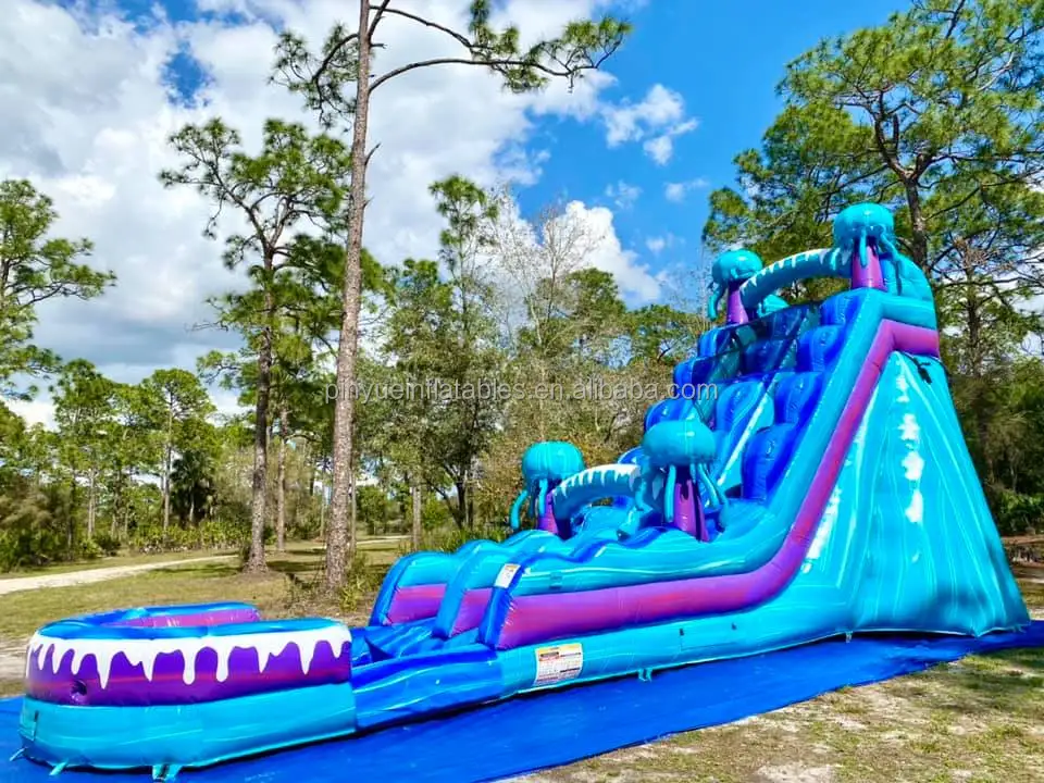 Big Water Slides Professionnel Waterslides Comercial Inflatables Pool ...
