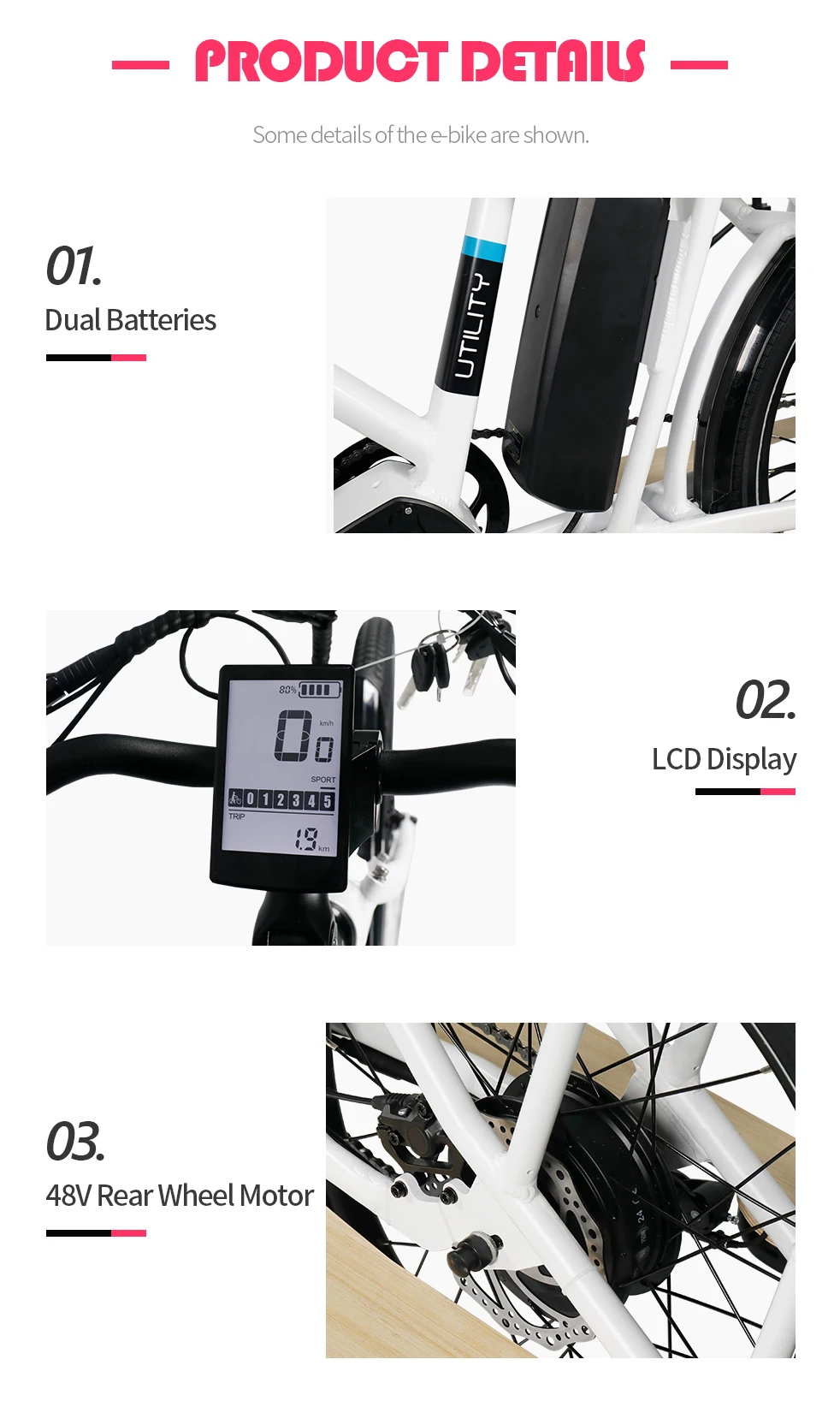 Greenpedel Cargo E-bike Electric Ebike E-cargo Family E Bicycle 48v 250w 500w Hot Sale - Buy ...