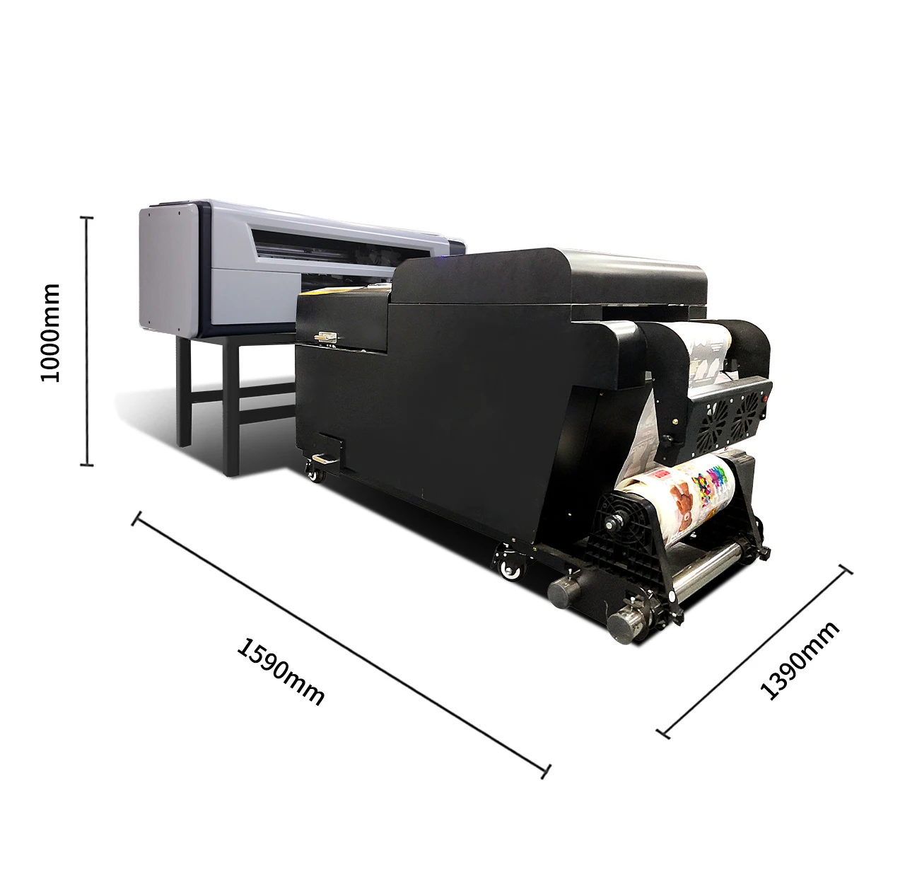 Potry Pet Transfer Film Xp600 I3200 Dual Printhead Digital Printing Machine A3 30cm Dtf Printer ...