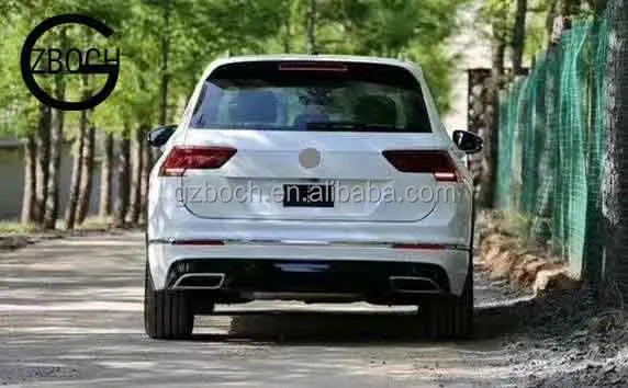 Genuine Rear Diffuser For Volkswagen Tiguan Change To R-line Rear Lip ...