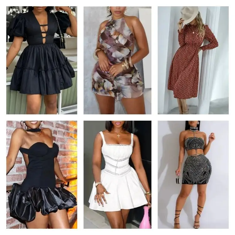 Wholesale Women Dress Bale Mixes Clothes Bulk Assorted Brand New