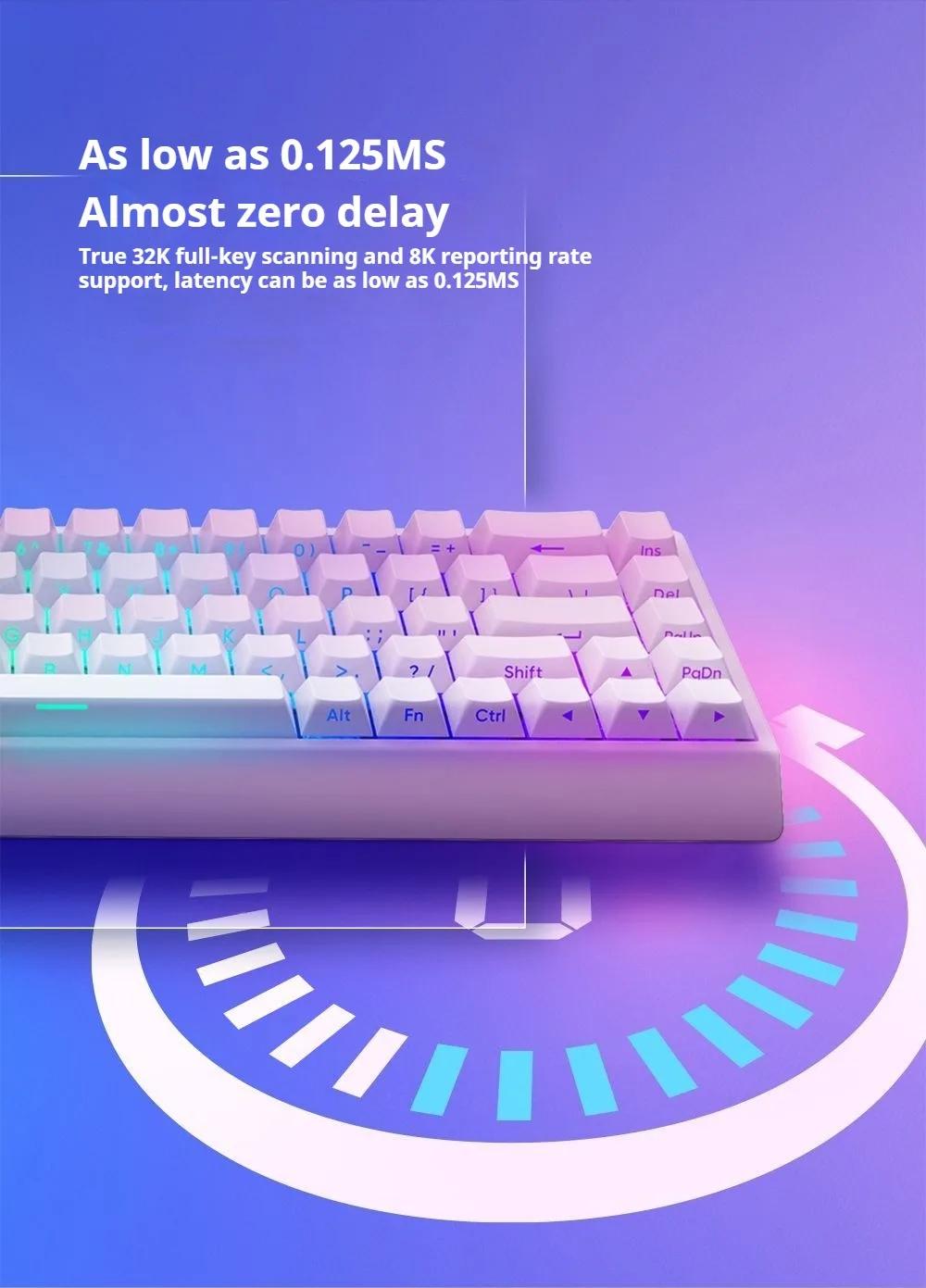 IROK&CAROTMAS Mercury68 Magnetic Switch Keyboard - 65% Layout