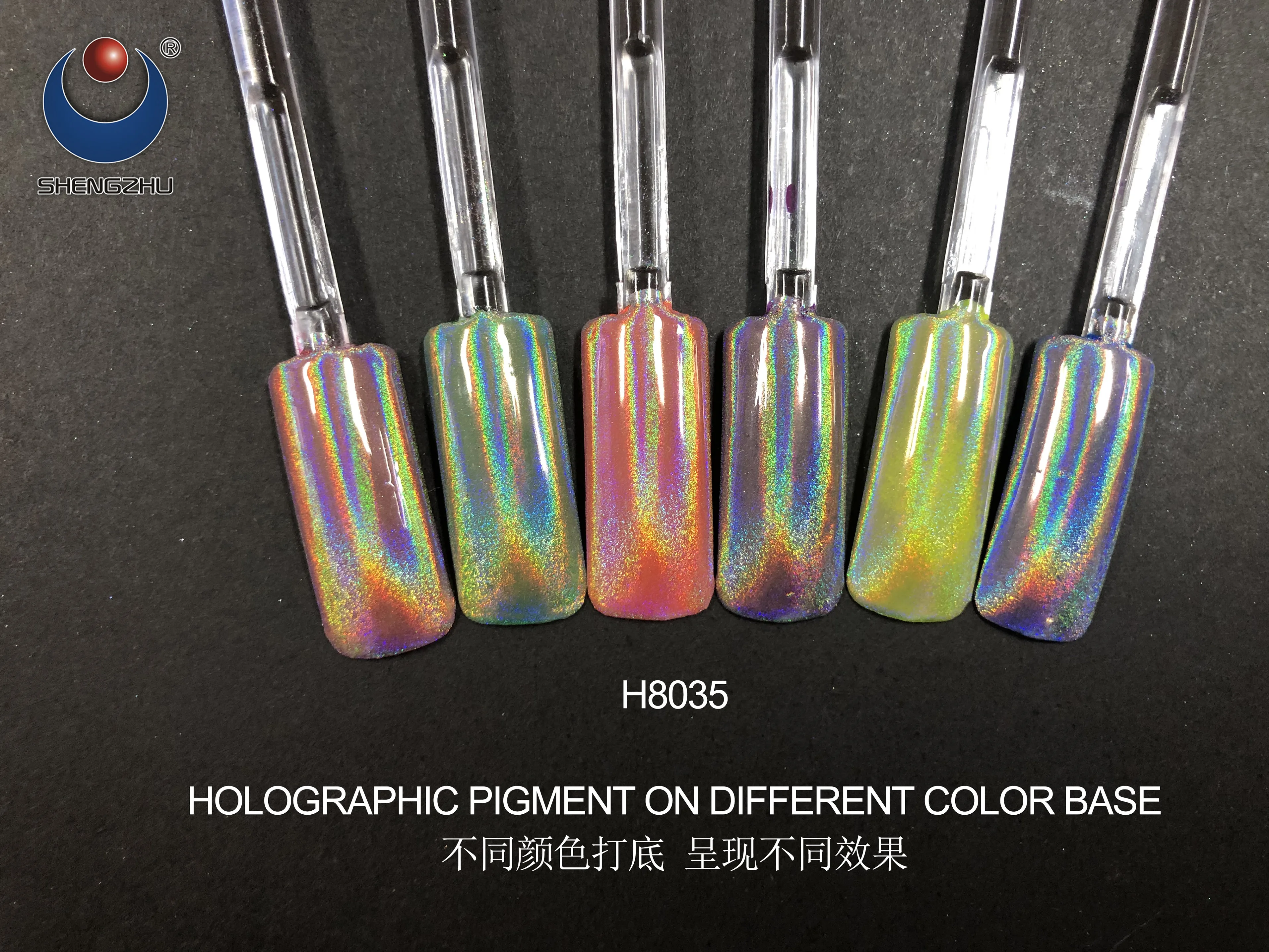 Spectraflair Holographic Nail Pigment,Laser Chrome Powder - Buy ...