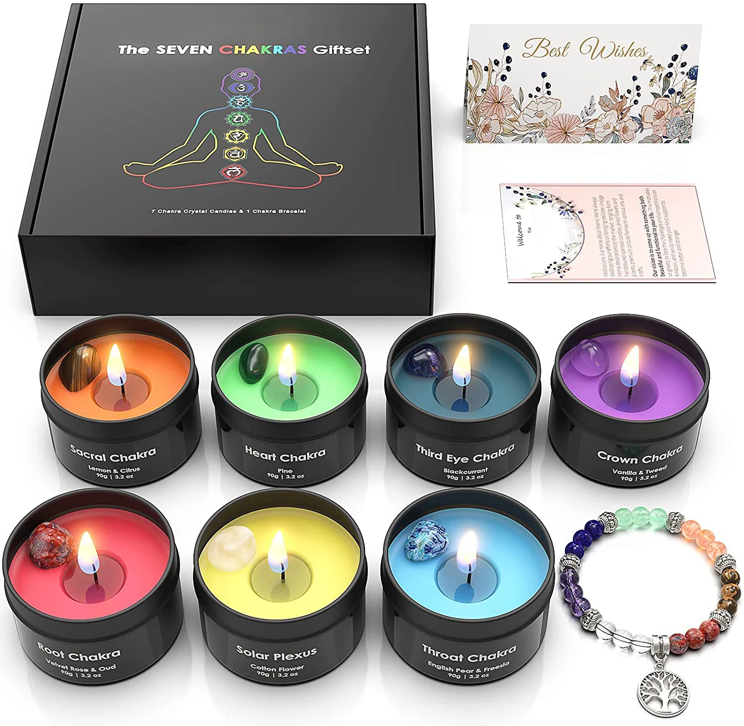 T1 Custom Gift Sets Premium Crystal Healing Stones Luxury Meditation ...