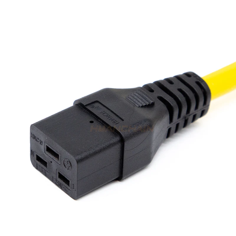 Sjt 12 Awg Nema 5-20p To Iec C19 Heavy Duty Power Cord 6ft,20 Amp 125 ...