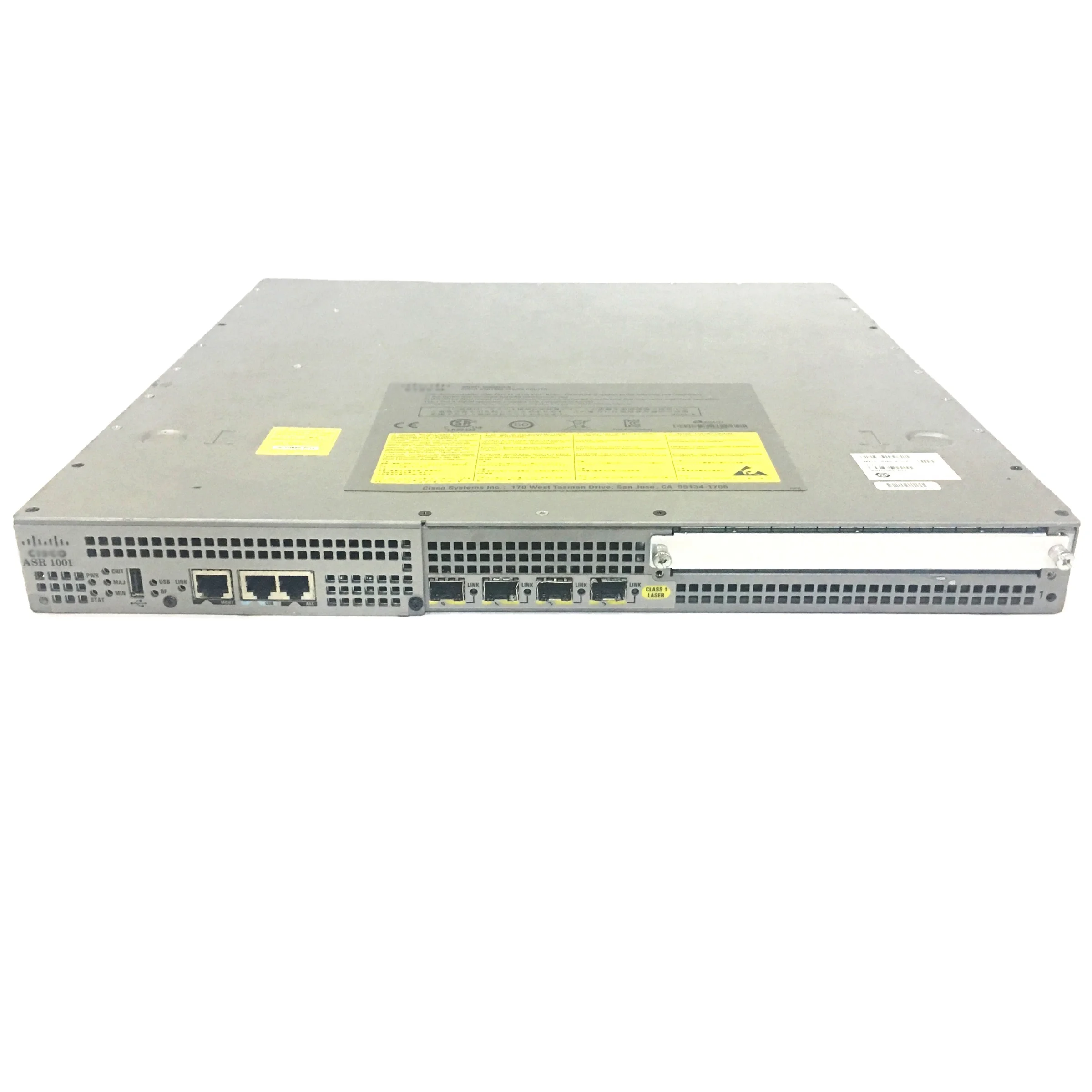 Original router ASR1001 ASR 1000 10G Router SPA-1X10GE-L-V2 4 SFP Built ...