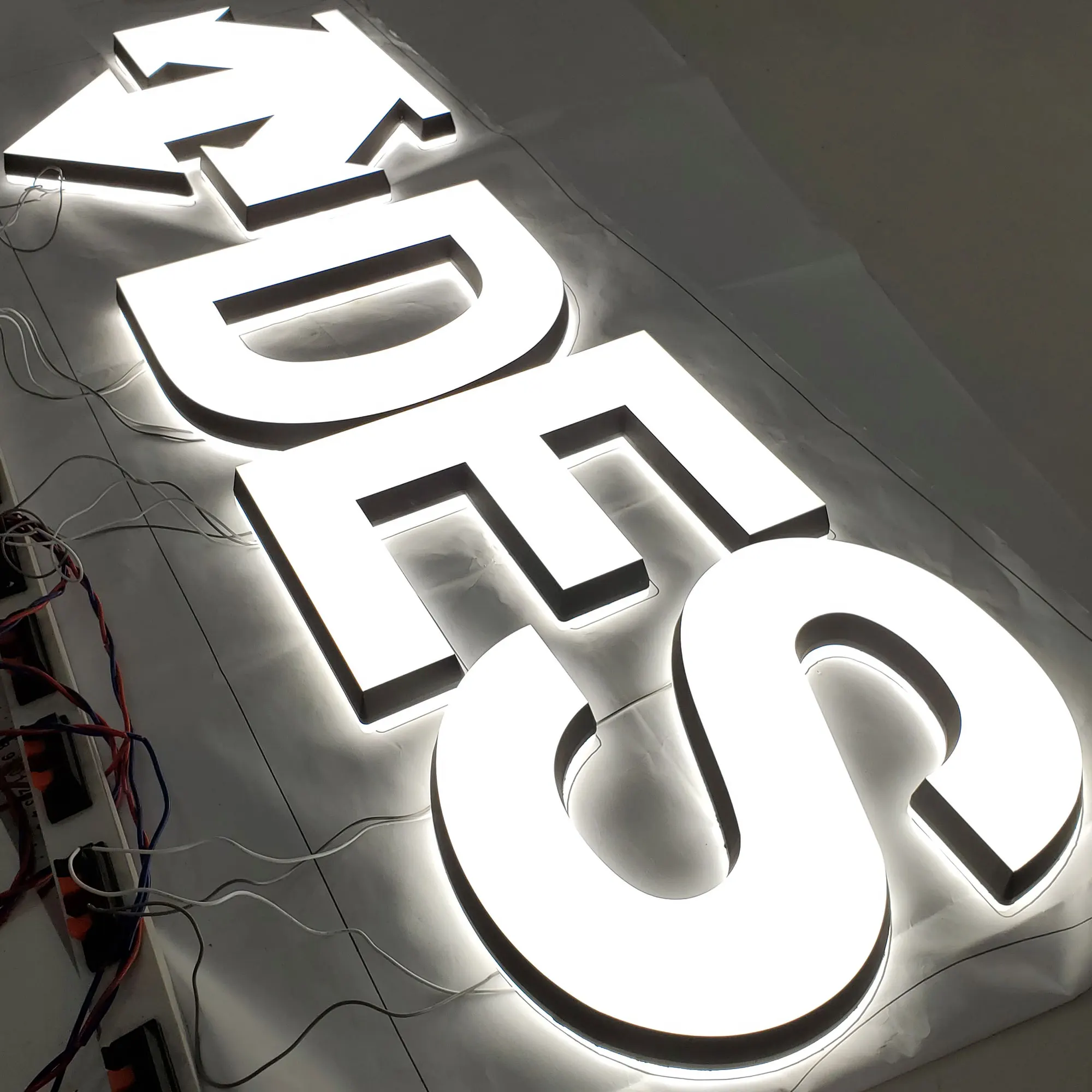 Custom 3d Sign Board Restaurant Sign Free Design Acrylic Channel ...