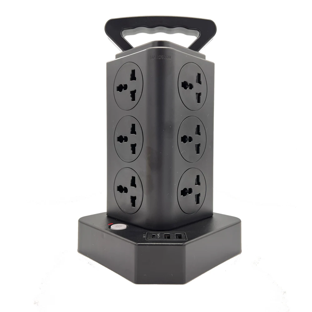 Custom Logo Universal Power Socket Extension Electrical Socket With ...