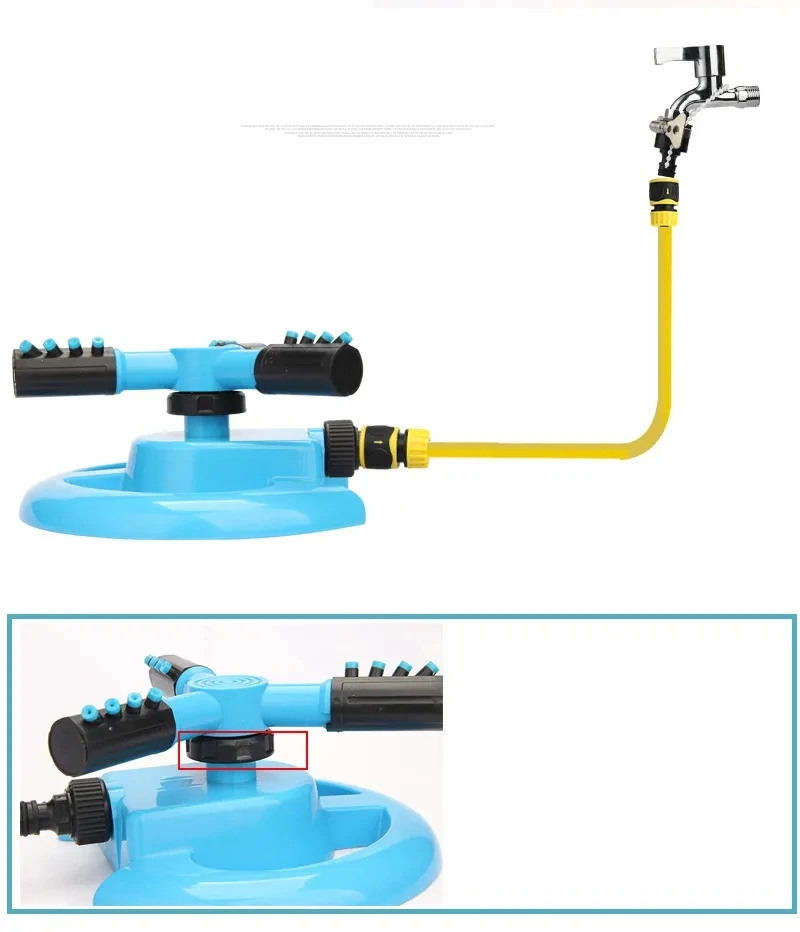 DD1317 Wholesale 3*4 Nozles Spray Sprinkler Garden Irrigation