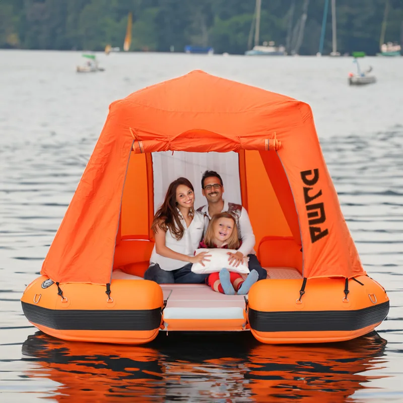 Dama Custom Family Large 3-4 Person Fishing Inflatable Floating Tent ...