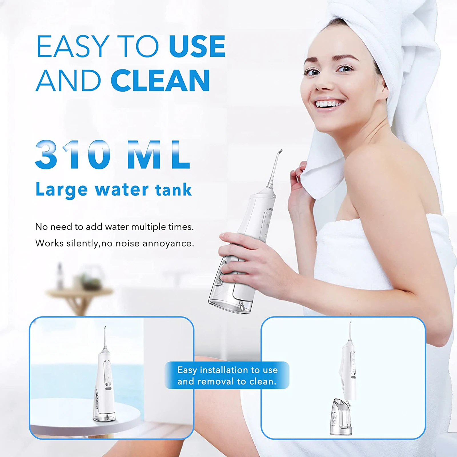 M209 USB Charged Portable Oral Irrigator - Custom Dental Cleaning Machine