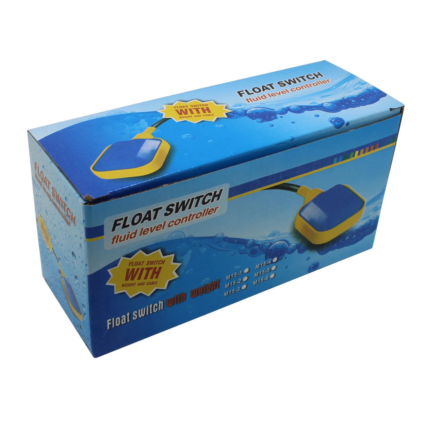 Hongshuo Round Square Water Tank Pump Level Controller M15-2 220v 16(8 ...